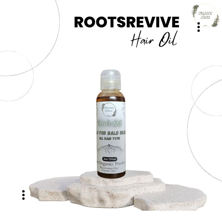 Roots Revive Hair oil- Natural solution for baldness and hair loss,Herbal and Natural Oil For ...