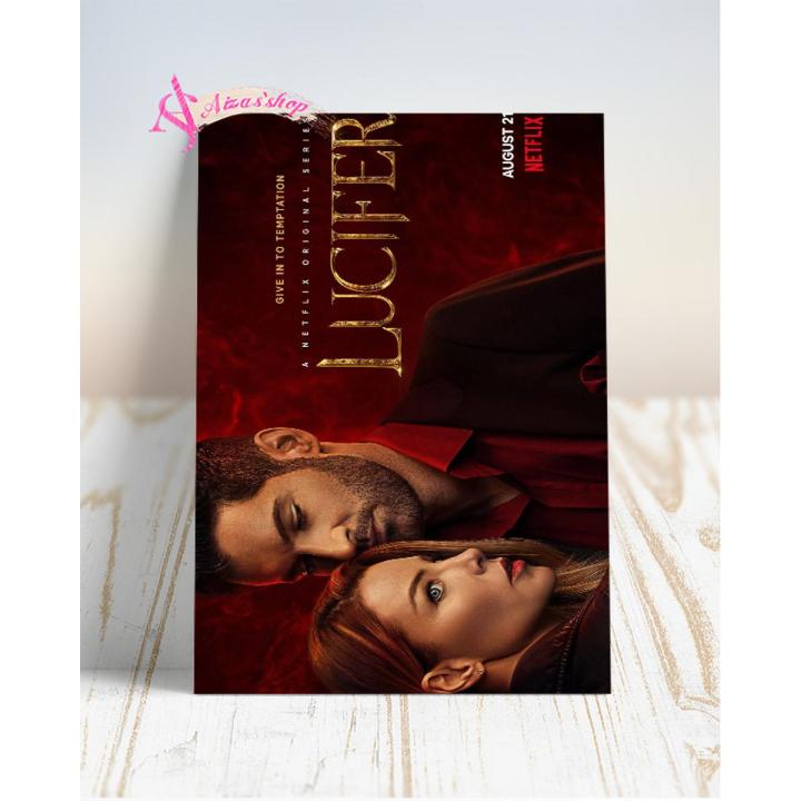 Lucifer poster for lucifer lovers | Daraz.pk
