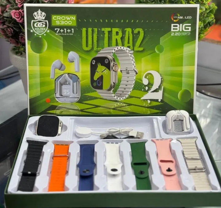 Crown Series Smart Watch Bundle – M20, M30, H29, G500, G200, K16, C500 ...