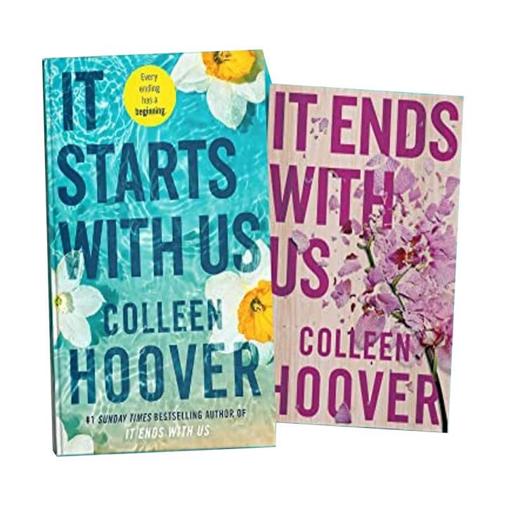 ( Combo Deal ) It Ends with Us It Starts with Us By Colleen Hoover 2 Book Set English novel KS ...