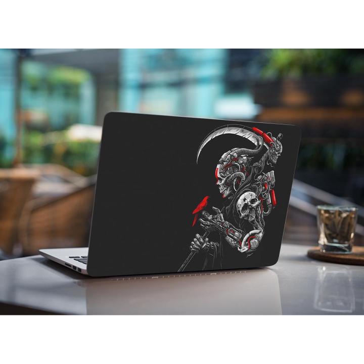 Minimalism, Skull, _ Laptop Notebook Skin Sticker Cover Art Laptop Skin ...