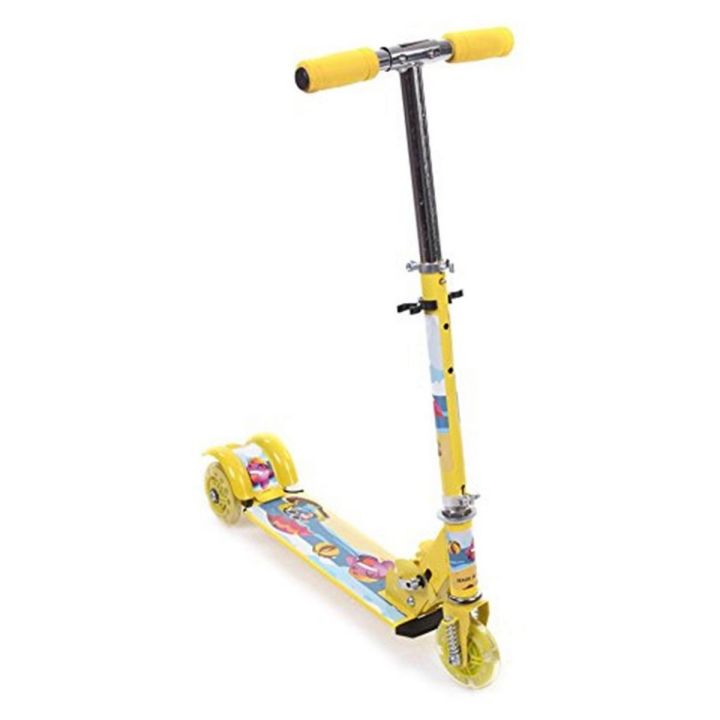 Original Two Wheel Scooter For Kids (Pink Colour) | Daraz.pk
