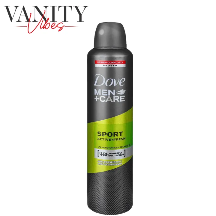 Dove Men+Care Sport Active+Fresh Anti-Perspirant Deodorant Spray For ...