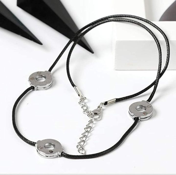 Itachi Necklace 3 Loops Anime Naruto Akatsuki Uchiha Itachi Necklace ...