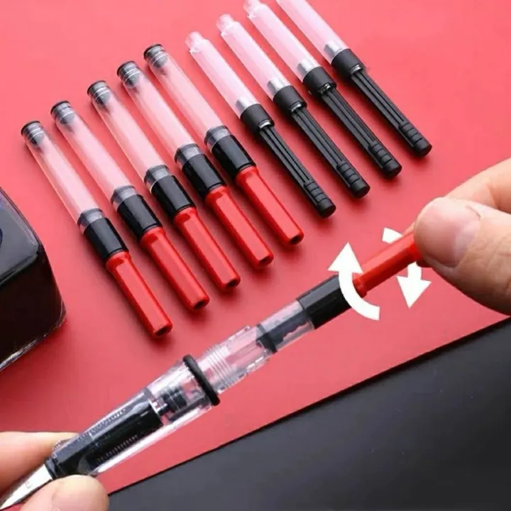 Universal Writing Plastic Pump for Student 3.4mm Fountain Pen Refill ...
