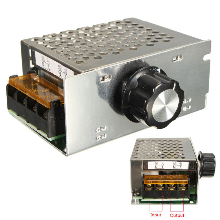 tools、diy High Power 4000W 220V AC SCR Voltage Regulator Dimmers ...