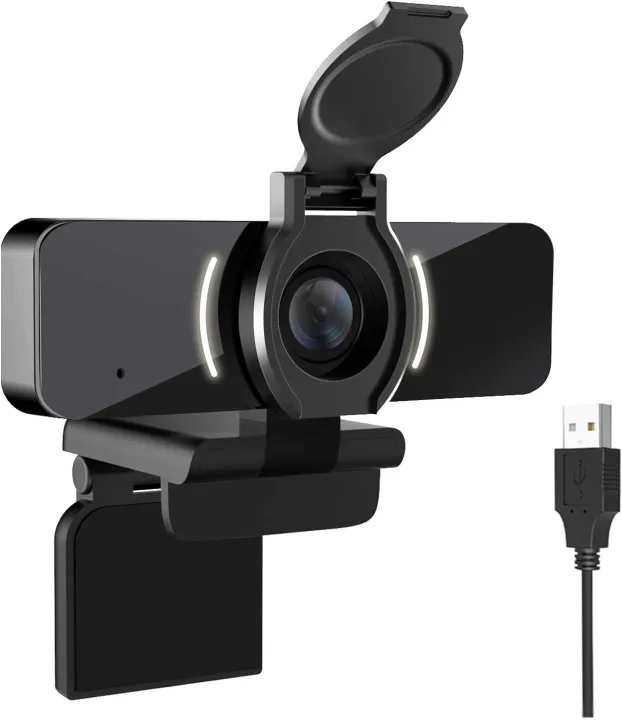 LarmTek 1080P Webcam with Microphone, Web Cam USB Camera, Computer HD ...