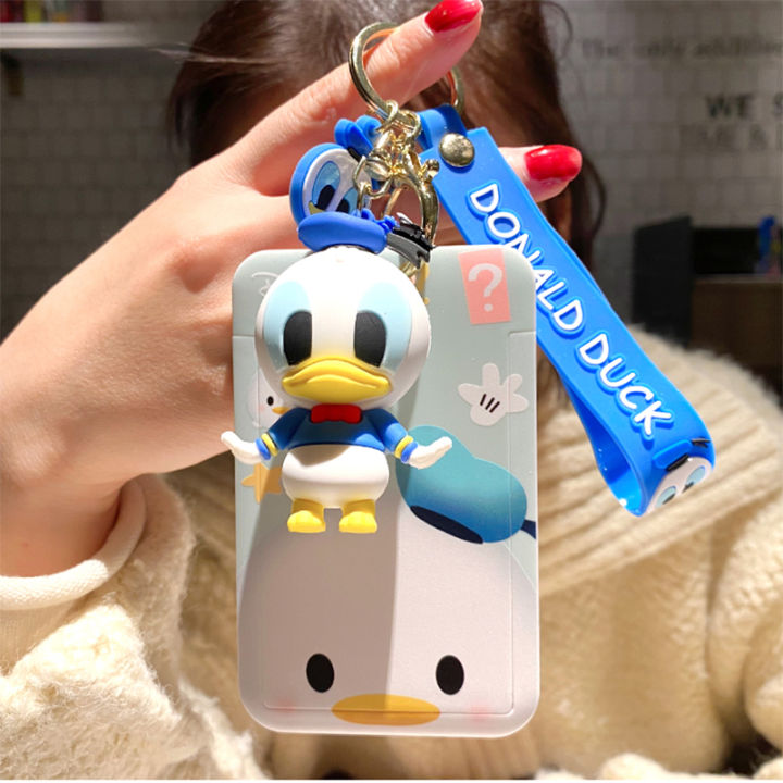 Cute card set lanyard key bus card employee card factory access control ...