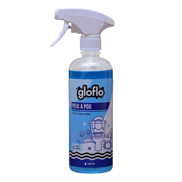 GLOFLO PEEK A POO (OCEAN BREEZE) | TOILET BOWL FRESHENER | BATHROOM FRESHENER | ODOUR REMOVER ...