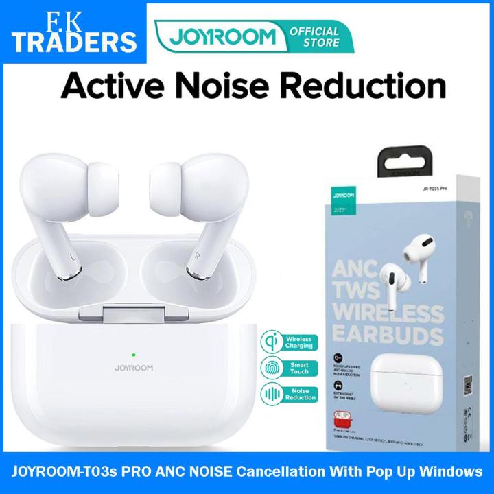 Joyroom Jr-T03s Pro Anc Noise Cancellation With Pop Up Windows Wireless ...