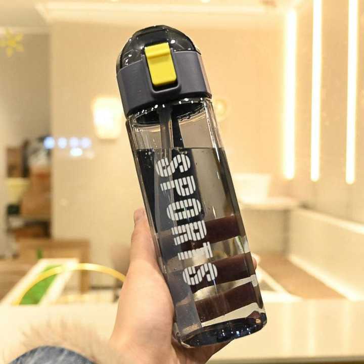 New Sports Transparent Plastic Sipper Water Bottle 650 ML | Daraz.pk
