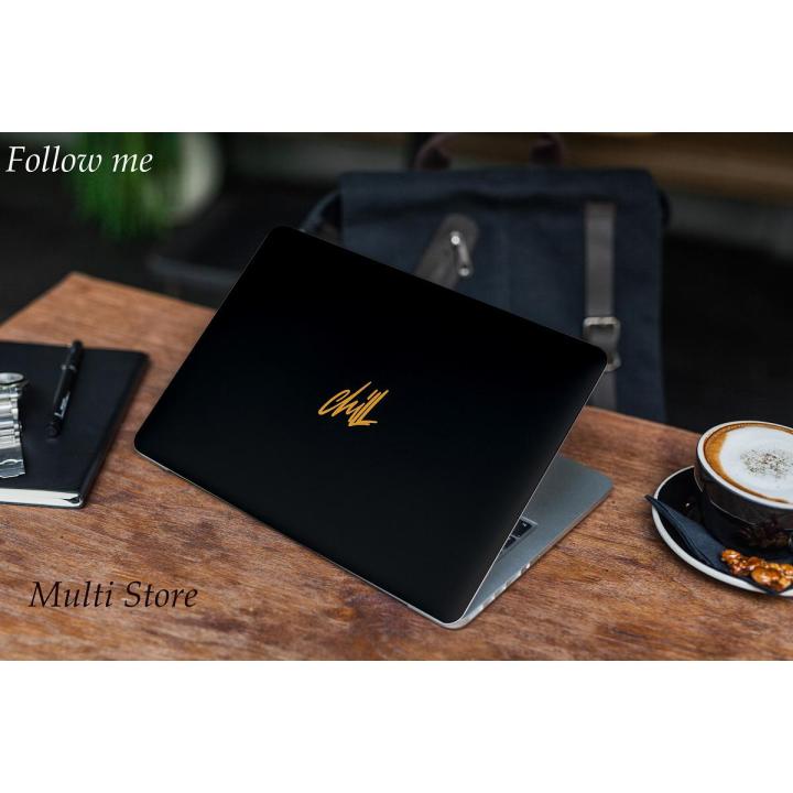 Chilll Laptop back cover / skin / sticker for girls / boys - Vinyl ...