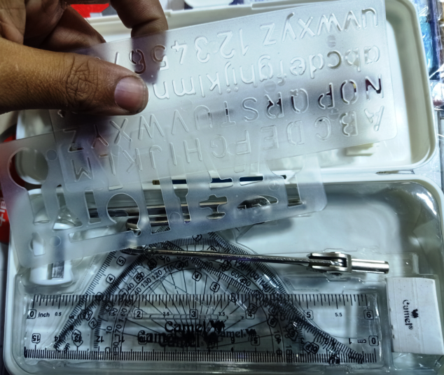 Camel Mathematics Geometry Box for Girls and Boys Parkar Compasses D ...