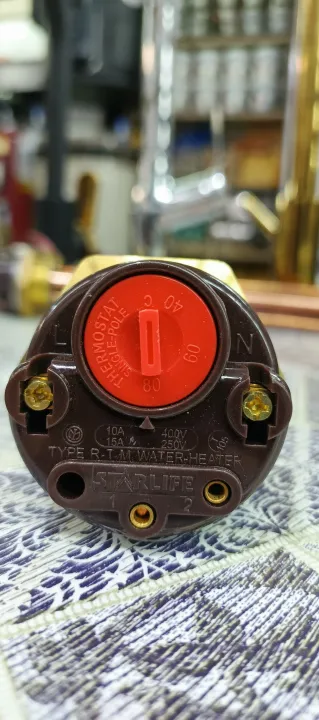 Water Heater Element With Thermostat – Heavy Copper Geyser Element ...