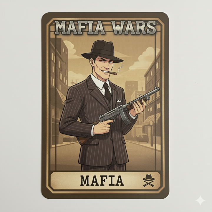 Mafia wars card game | Daraz.pk