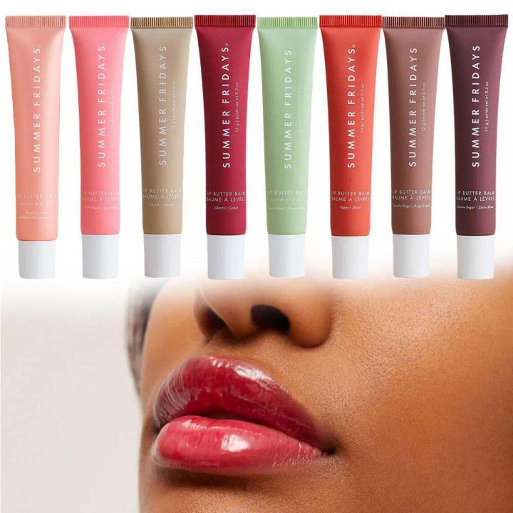 2025 New Summer Fridays Lip Balm Vanilla Beige Lip Make Up Mini Lip ...