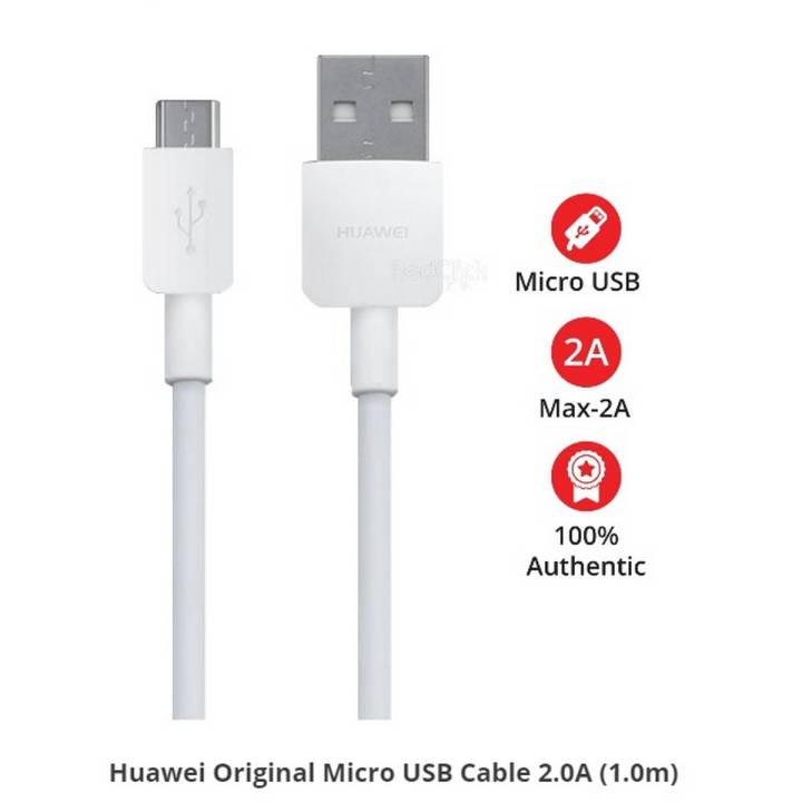 Micro USB Data Cable Huawei - Genuine Fast Charging for All Mobile ...