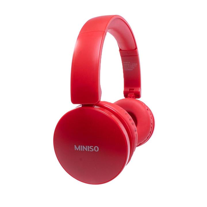 Smart Bluetooth Headphone Model: V4 (Red) | Daraz.pk