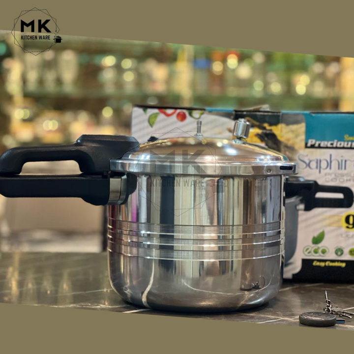 Pressure Cooker | SK Mirror Polish Pressure Cooker with Easy Grip ...