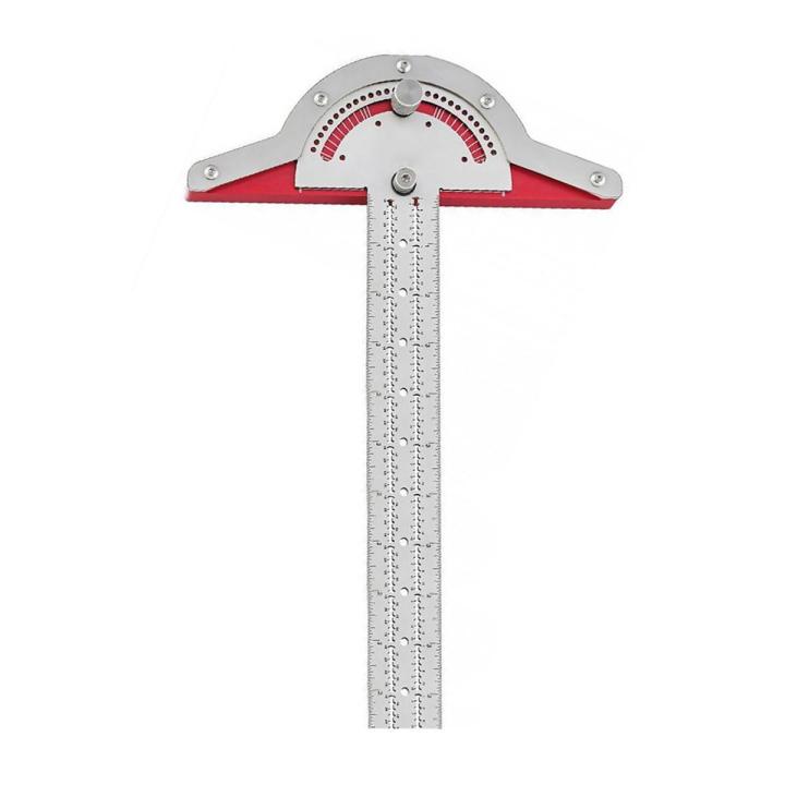 FangNymph Woodworking Ruler Adjustable Edge Rule Efficient Protractor ...