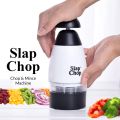 All in 1 Original Slap Chop Slicer with Stainless Steel Blades ...