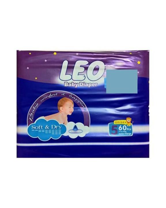 LEO Mega Size 5 Diapers - 60 Pcs | Daraz.pk