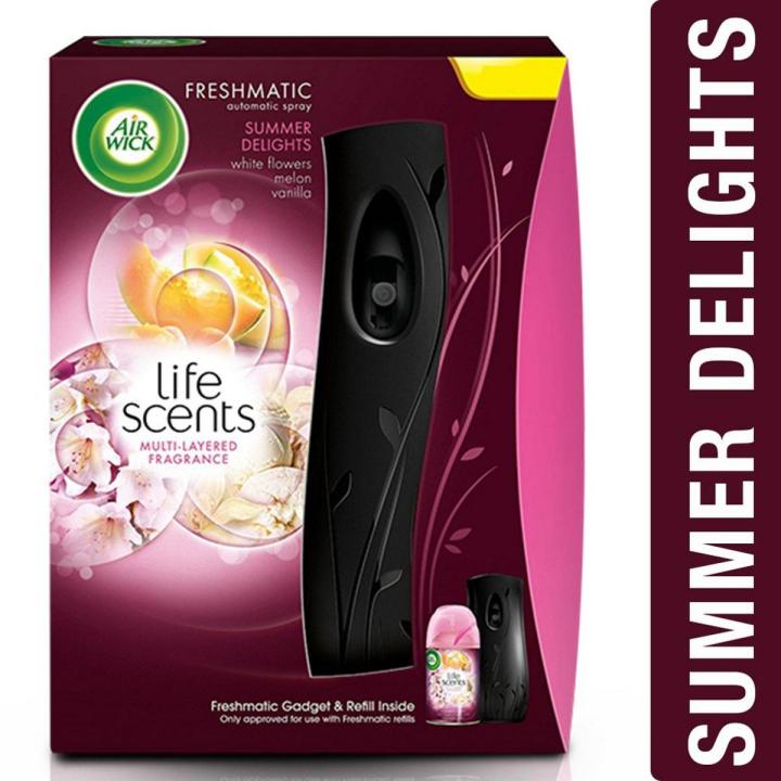AIR WICK FRESHMATIC AUTOMATIC SENSOR MACHINE + 250ML REFILL ROOM ...