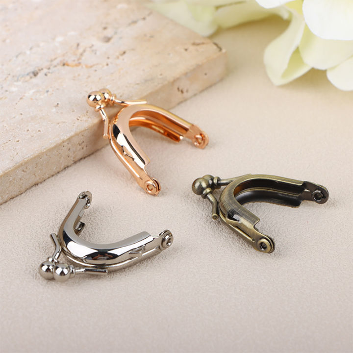 2.5*3.5cm Tiny Round Kiss Lock Clasp Purse Frame With Outter Loops Kiss ...