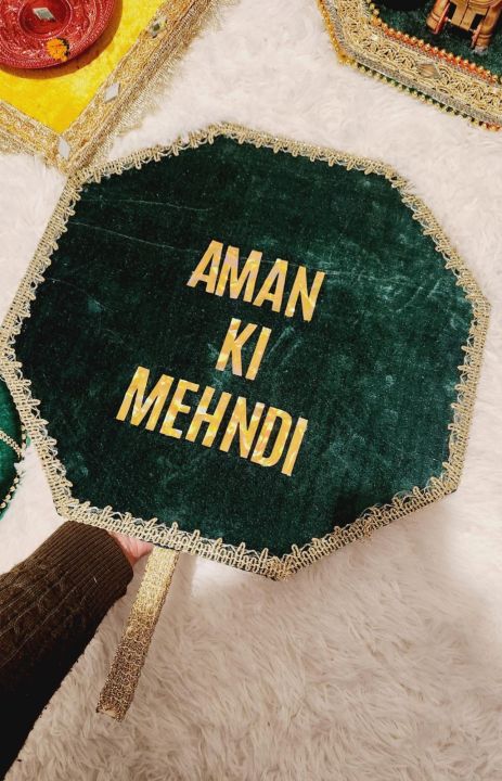 Customized Wedding Props | Nikkah | Mehndi | Wedding Decor for Larki ...