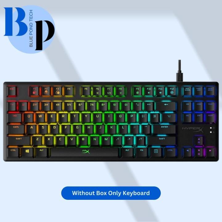 HyperX Alloy Origins Core (Red Switches) WITHOUT BOX - TKL Mechanical ...