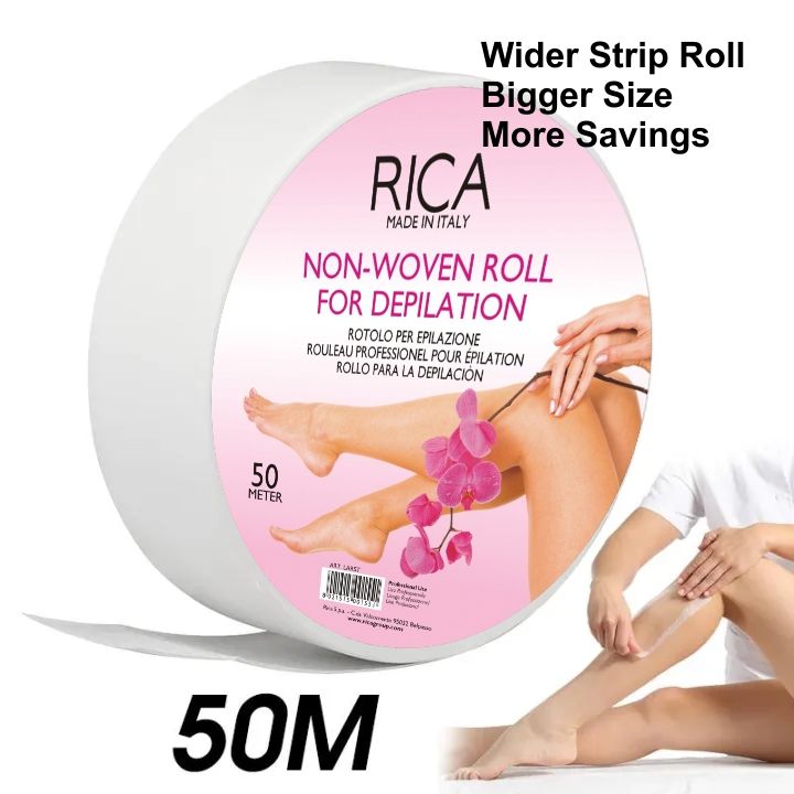 Wax Strip Paper Roll | 50 Meter Waxing Roll | Non Woven Wax Strips ...