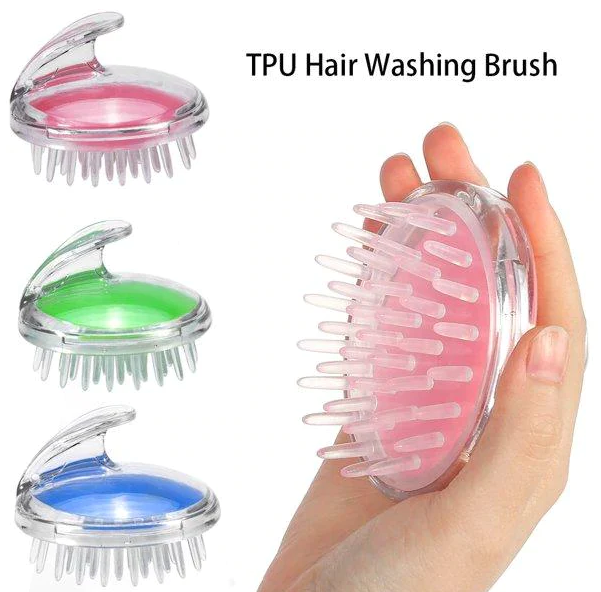 1Pcs Plastic Shampoo Shower Body Washing Hair Massage Massager Brush ...