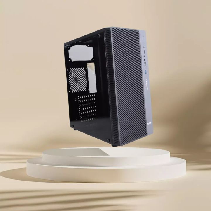 BOOST PANTHER GAMiNG PC CASE BLACK WiTHOUT FAN | Daraz.pk