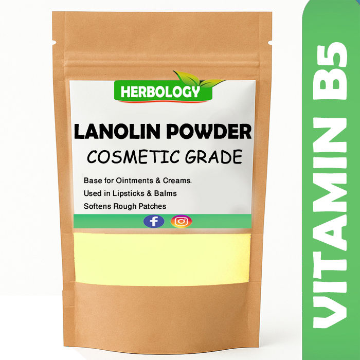 Herbology Lanolin Powder - Lanolin For Shampoo Making - Ethoxylated ...