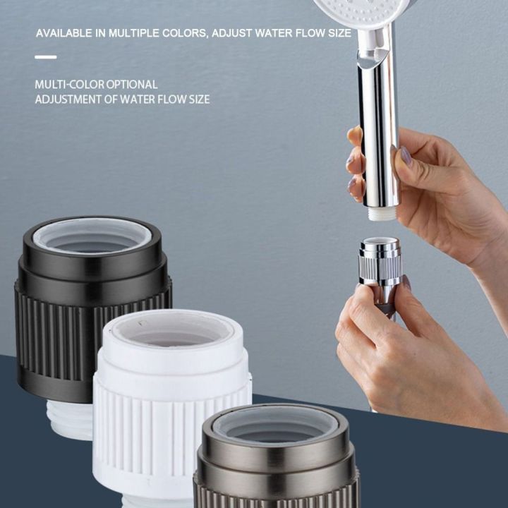 Useful Adjust Shower Head Arm Diverter Flow Limiter Water Pressure ...