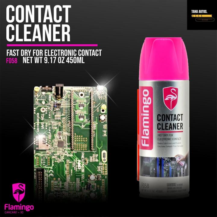 Flamingo Co Contact Cleaner Fast Drying - 450 ml | Daraz.pk