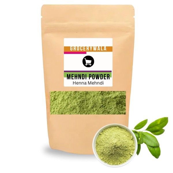 Natural Mehndi Powder –Herbal Mehndi Powder – Pure Henna Powder for ...