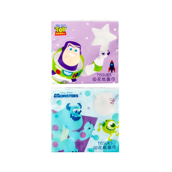 MINISO Disney Pixar Collection Printed Facial Tissues (Buzz Lightyear ...