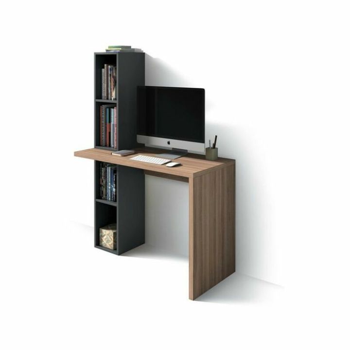 Computer Desk with Wall Shelves | Daraz.pk