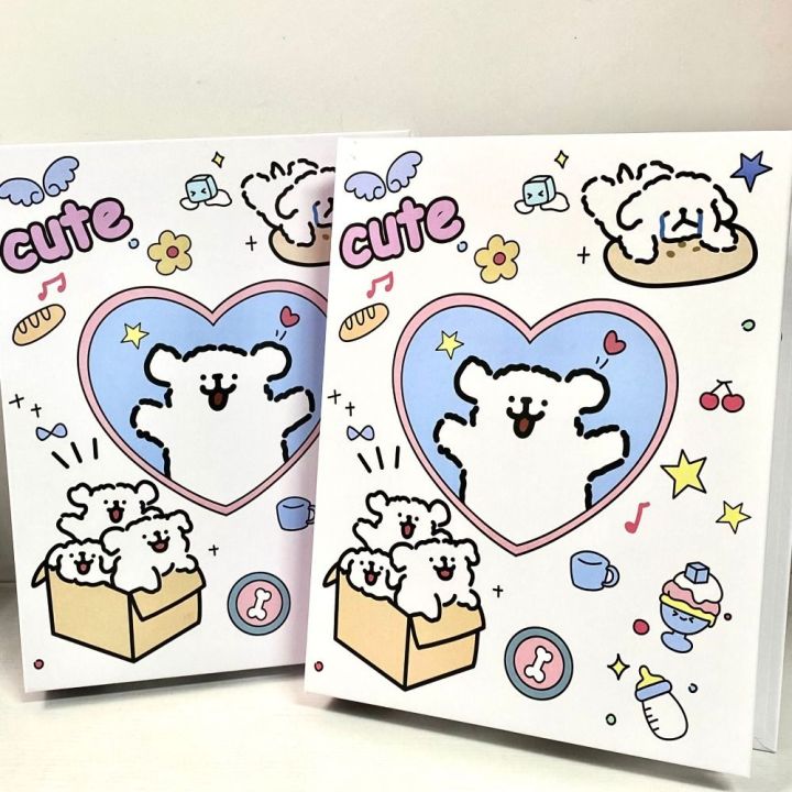 High Quality Binder Photo Album A5 Cute Puppy Loose-leaf Album ...