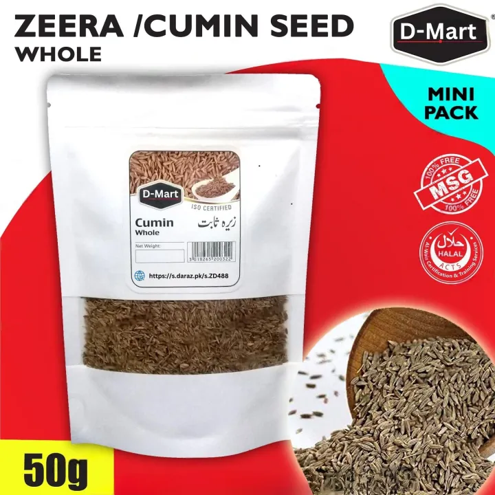 Zeera Safaid / Cumin Seed Whole 50G | Daraz.pk