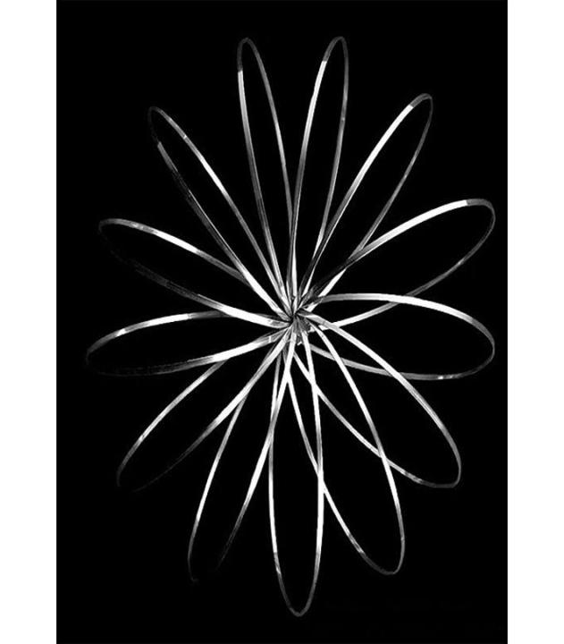 Nukkar Magic Ring Kinetic Spring Toy Silver | Daraz.pk