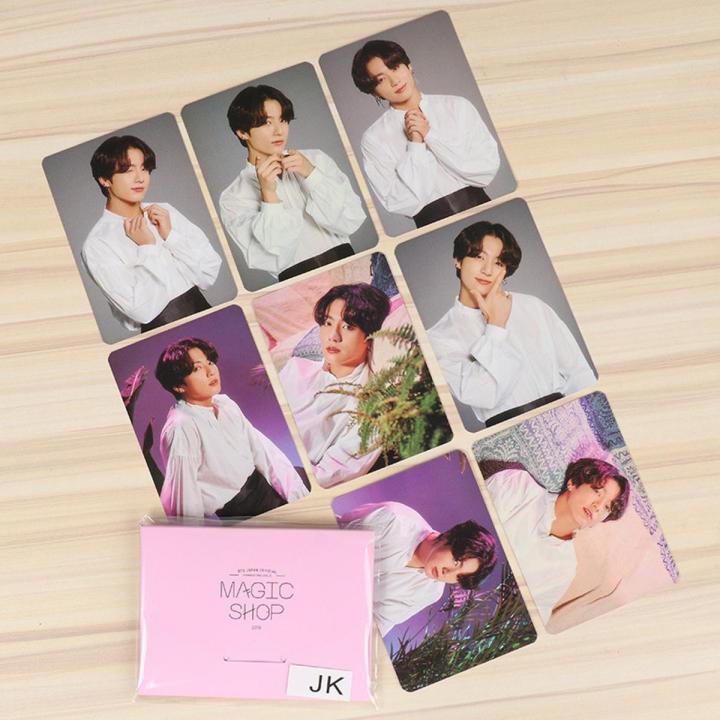 8pcs/9psc/Box Kpop Bts 2019 5Th Muster Magic Shop Mini Photocards ...