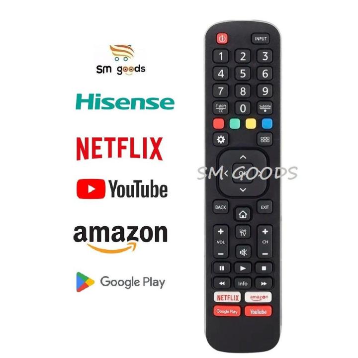Hisense Smart Android LED TV Remote Control with Netflx & YouTub ...