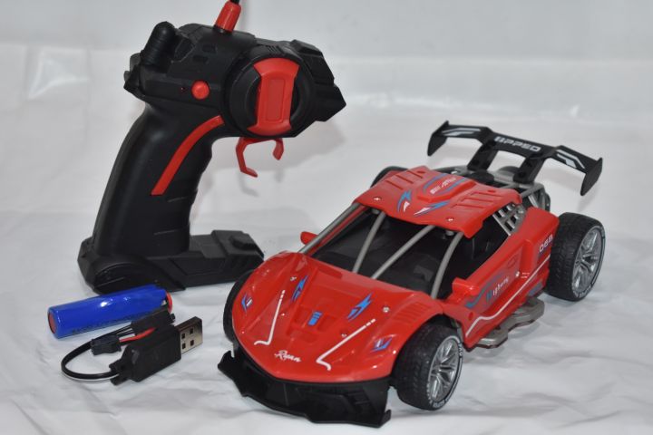 SPORTS STORM RACING CAR R/C SPRAY FUNCTION RECHARGABLE TOYS FOR KIDS ...