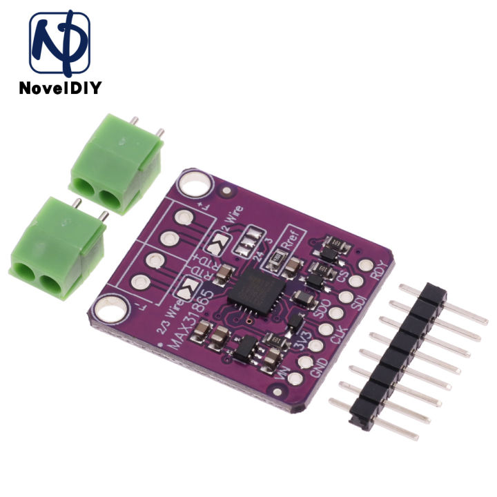 Dc 3v-5v Max31865 Spi Pt100 To Pt1000 Rtd Converter Board Thermocouple ...