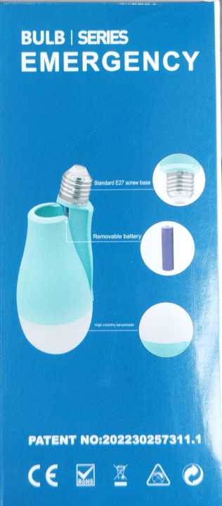AC /DC Power G Rechargeable Emergency Led Light Lamp 15W - White Auto ...