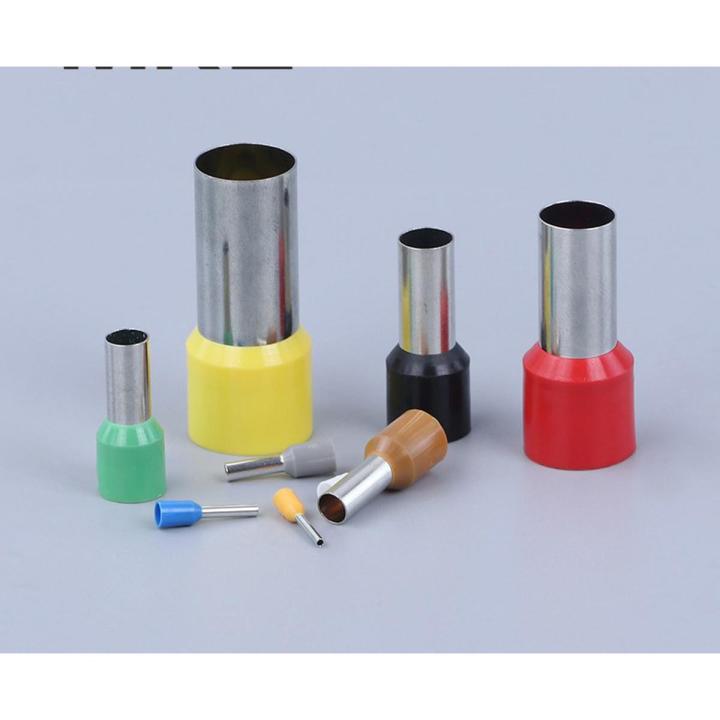 6mm Insulated Ferrules Terminal Block Cord End Wire Connector ...