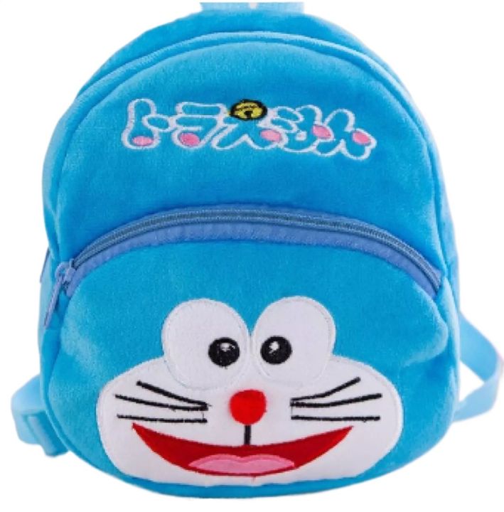 Doremon Character Backpack for Small Kids Size 9 inches Stuffed ...