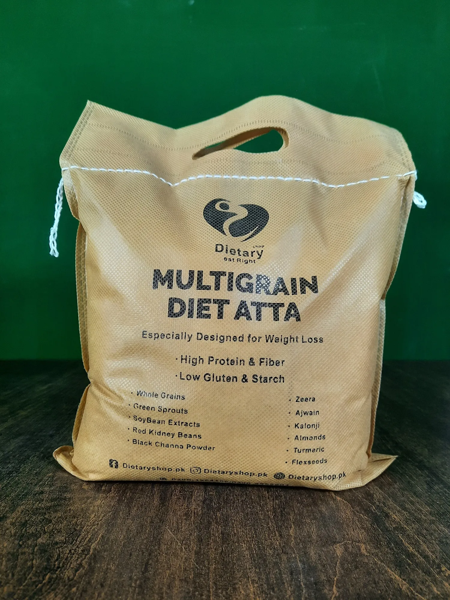 4- Lbs Multigrain Diet Atta | Multigrain Flour | Multigrain Atta ...